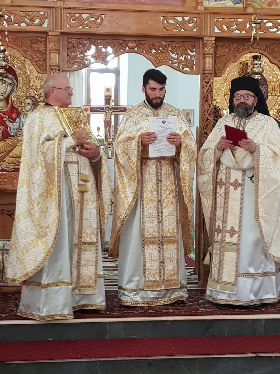 Instalare de preot în Parohia Secuienii Noi, Protopopiatul Roman ...
